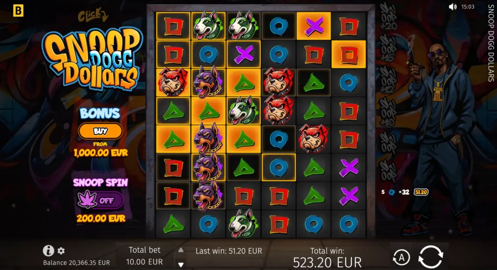Snoop Dogg Dollars Demo | Free Spins, 96% RTP, Sticky Wilds