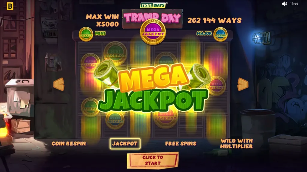 Tramp Day TRUEWAYS™ Slot Demo | Mega Jackpot & Free Spins