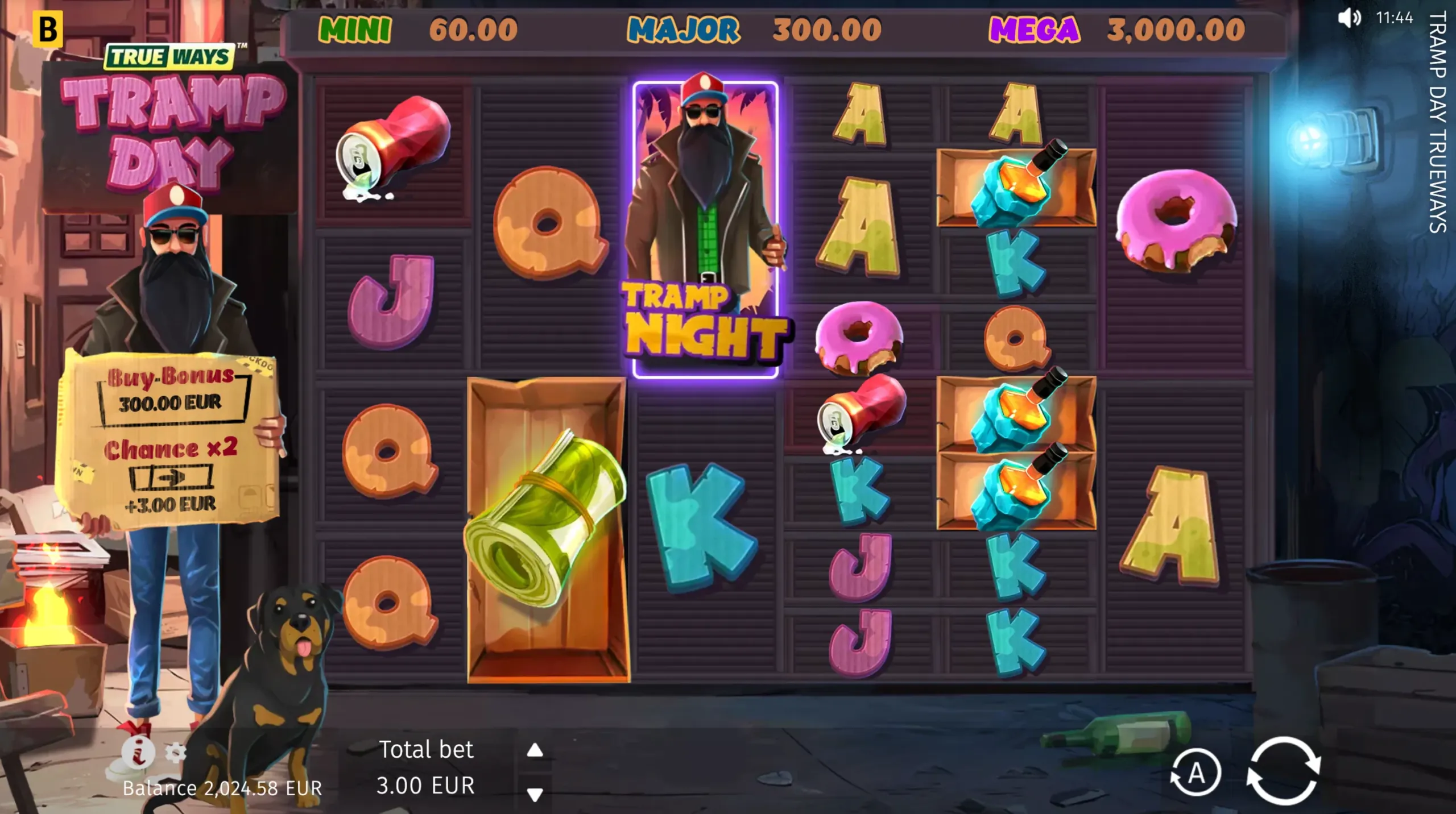 Tramp Day TRUEWAYS™ Slot Demo | Mega Jackpot & Free Spins
